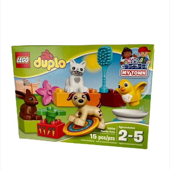 Lego | Toys | Lego Duplo 838 Family Pets New | Poshmark